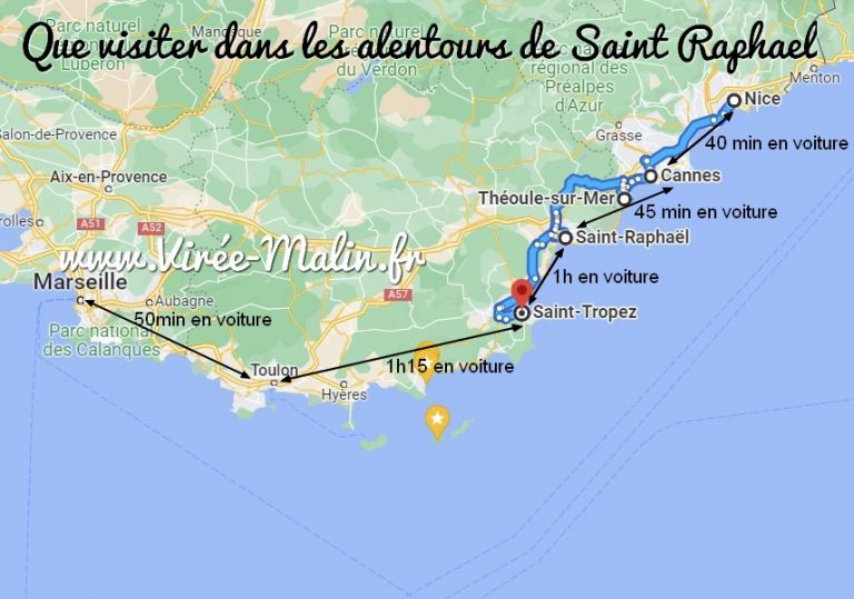 Que faire et que visiter à Saint Raphael et ses alentours ? Virée-Malin.fr