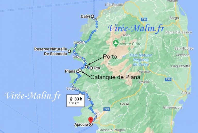 Les calanques de Piana en bateau depuis Calvi, Ajaccio ou Porto Ota