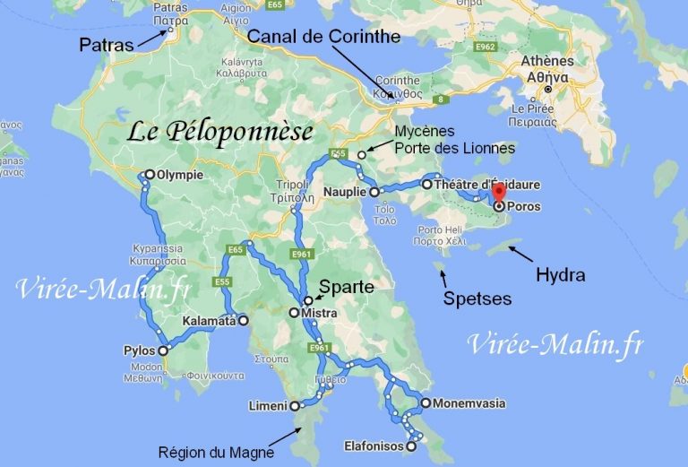 Visiter le Péloponnèse - Les incontournables à faire et à voir