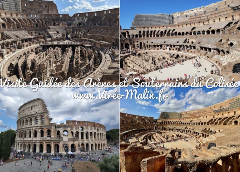 Visite des Souterrains du Colisée de Rome avec ses Arènes - Virée-Malin.fr