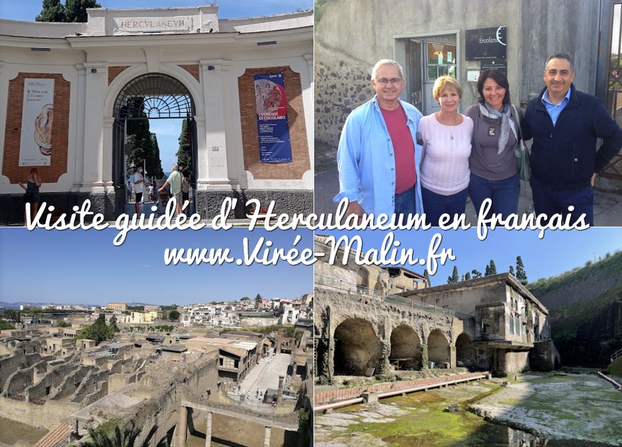 Le site archéologique d'Herculaneum avec guide Français - Virée-Malin.fr