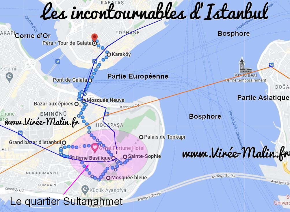 Que visiter à Istanbul ? Que faire à Istanbul ? Virée-Malin.fr