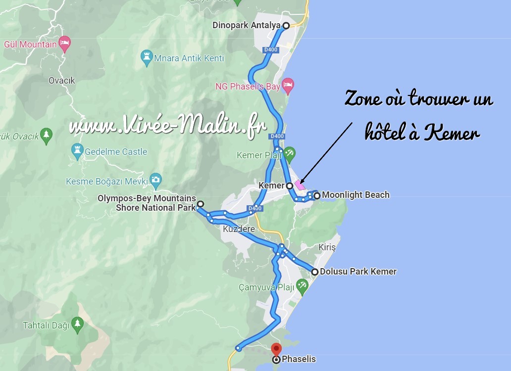 Où dormir à Kemer et que visiter à Kemer ? Virée-Malin.fr