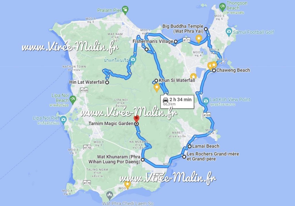 Que visiter à Ko Samui, que faire à Ko Samui ? Virée-Malin.fr